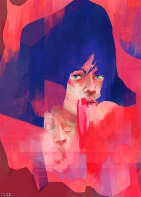 🎨 اثر هنری تابلو نقاشی دختر پریود لیلیت ® Lilit
