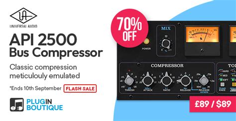 Universal Audio Api 2500 Bus Compressor Flash Sale 70 Off 👍 R Plugindeals