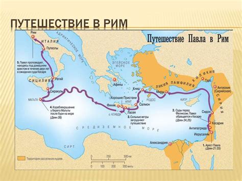 Миссионерские путешествия Святого апостола Павла, по книге деяний ...