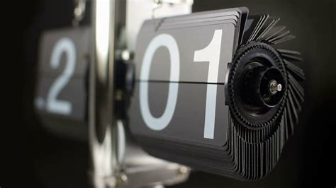 Flip Clock Rolodex Stock Motion Graphics SBV Storyblocks
