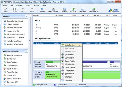 How To Partition Sd Card With Free Aomei Partition Assistant