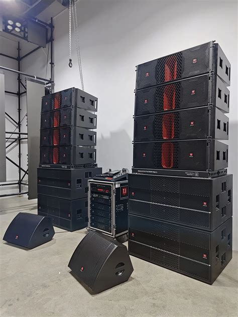 What Is A Line Array Speaker System Ti Audio