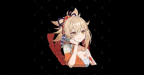 Yoimiya Sticker Anime And Manga Sticker Teepublic