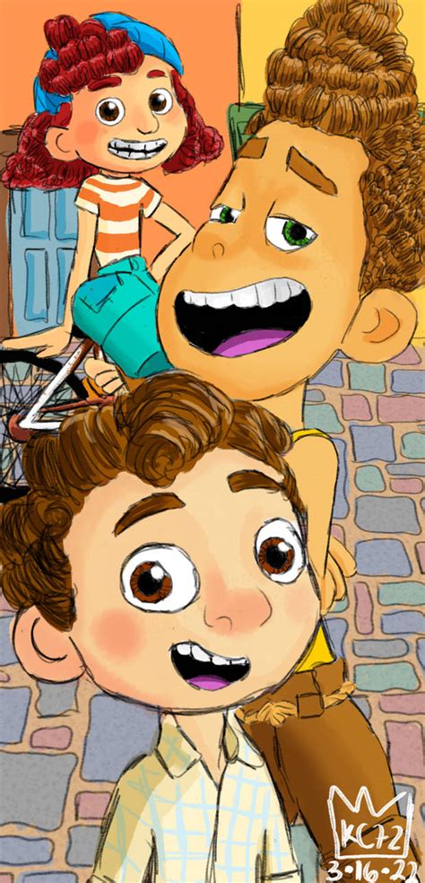 Luca Giulia And Alberto By Kingcarl72 On Deviantart