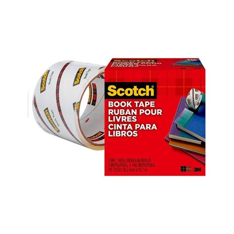 Cinta Para Libros Scotch 3m 845 76mm X 13 7mts Full Cintas