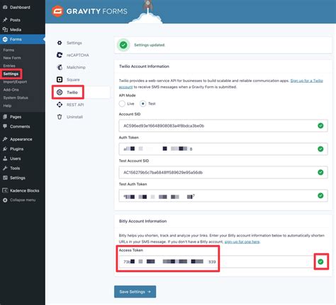 How To Send Wordpress Sms Form Notifications Text Messages
