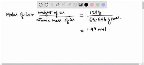 Solved Copper Sulfide Is Formed When Copper And Sulfur Are Heated Together In This Reaction
