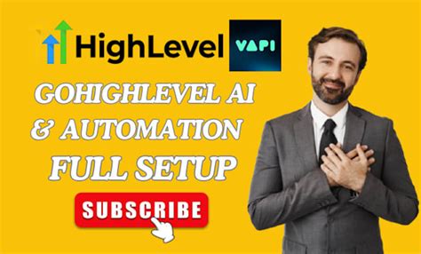 Setup Gohighlevel Saas Automation Workflow Go High Level Ai Agent Ghl Expert By Bascotjames