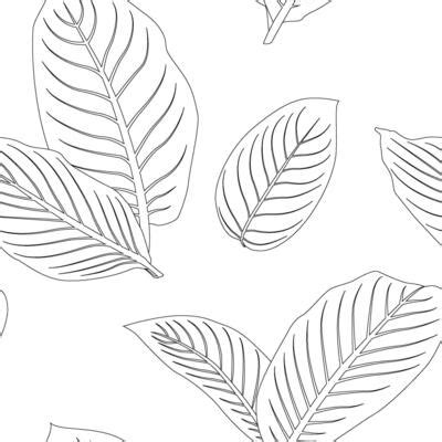 White Leaf Pattern Vector Art Icons And Graphics For Free Download