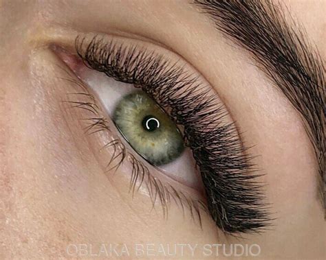 Эффекты наращивания ресниц