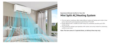 Hykolity Wifi Enabled 12 000 Btu Mini Split Air Conditioner And Heater Hykolity