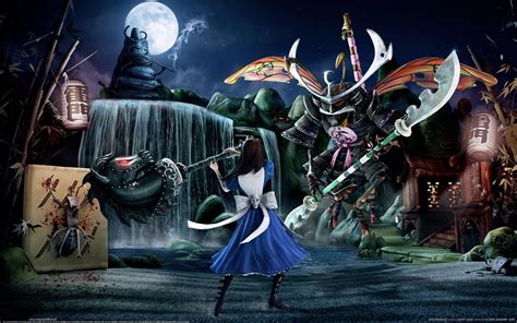Evil Alice In Wonderland Wallpaper