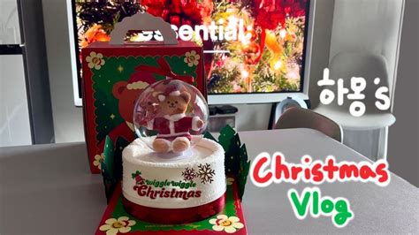 Vlog 🩵 일상 브이로그 화이트 크리스마스 ️ 크리스마스 트리🎄 눈 오는 날들 ️ 냥이들의 일상 Youtube