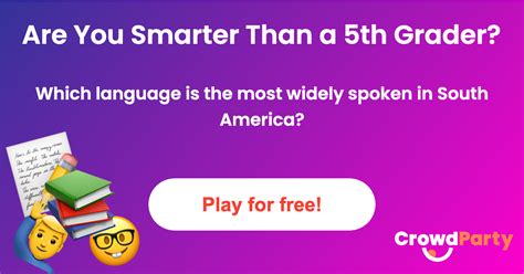 Crowdparty — Are You Smarter Than A 5th Grader — 39 Rounds