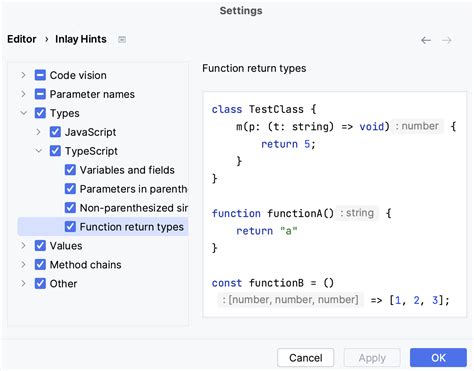 Typescript Webstorm Documentation
