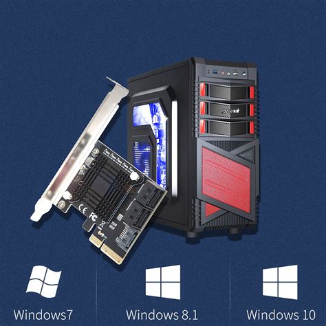 Xt Xinte Pci Express 3 0 X4 To 5 Port Sata Iii 6gb Vicedeal