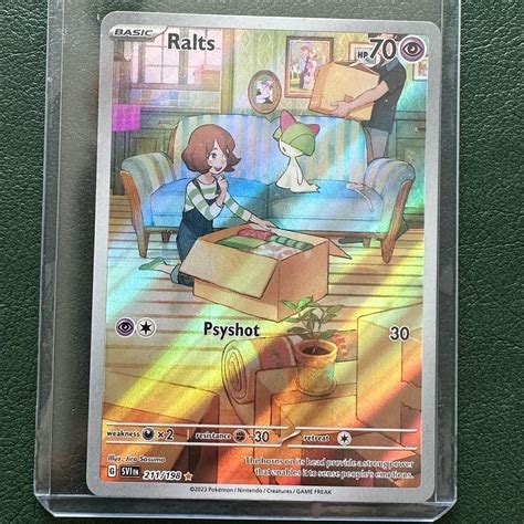 Ralts Scarlet Violet Pokémon Card Near Mint Depop