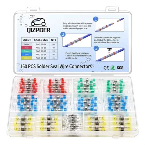 Kit De Conectores De Alambre De Sellado De Soldadura Conect Meses Sin Interés