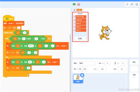 打卡信奥刷题（562）用scratch图形化工具信奥b2077 普及组提高 角谷猜想scratch角谷猜想 Csdn博客
