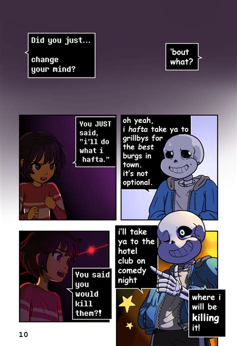 Sans Just Wants To Be Friends Cafe Frisk Rundertale