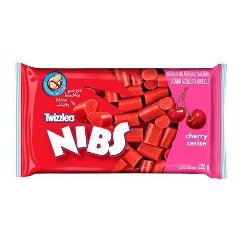 Twizzlers Nibs Cherry Candy 225g Bag