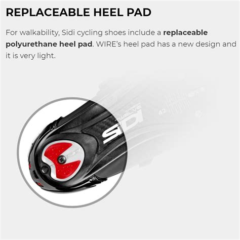 อะไหล่ส้นรองเท้าเสือหมอบ Sidi Anti Slip Heel Jkbike Shop Thaipick