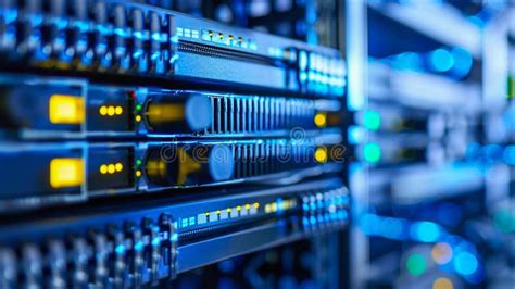 Network Infrastructure Power Data Center Operation Dynamics Generative Ai Stock Illustration