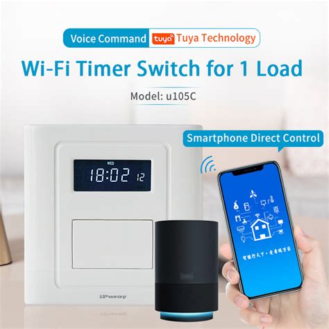 220v wi fi digital kepad delay off timer switch timer switch and wi