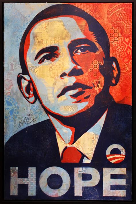 Shepard Fairey Hope Photoshopping Obama Hope Posters Photoguides