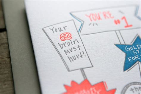 Congrats To The Nerd Graduation Letterpress Single Card Etsy