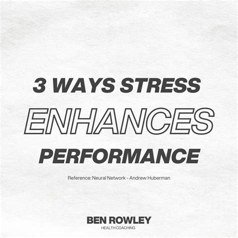 ben rowley on linkedin all stress isn t bad in fact some level of stress is actually good for…