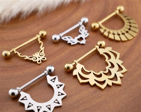 Nipple Jewellery Etsy Uk