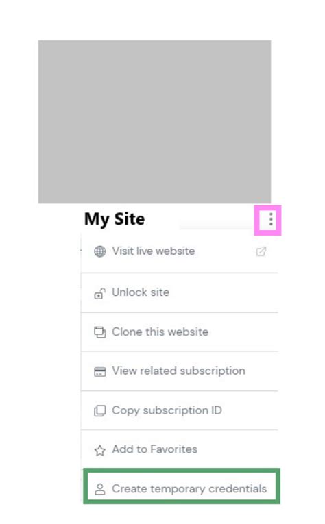 How To Create Temporary Credentials For Elementor Support