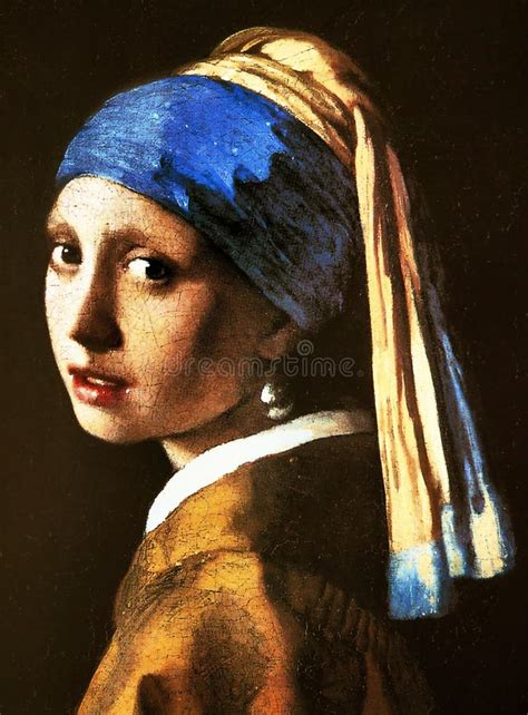 Johannes Jan Vermeer Van Delft Girl With A Pearl Earring 1665 Oil On Canvas Mauritshuis