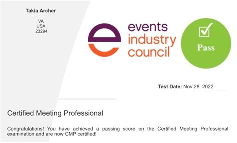 Takia Archer Cmp On Linkedin Eventsindustry Eic Cmp 32 Comments