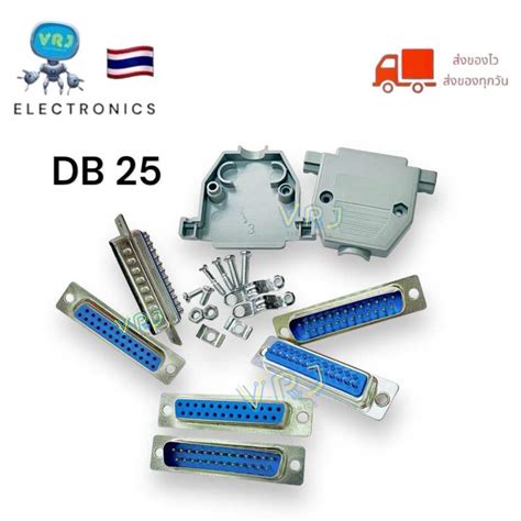 Db25 Connector Db 25 Pin 2 Row Rs232 Male To Female And Over Female