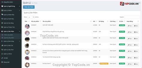Full Source Code Quản Lý Kho Viết Bằng Php Mysql