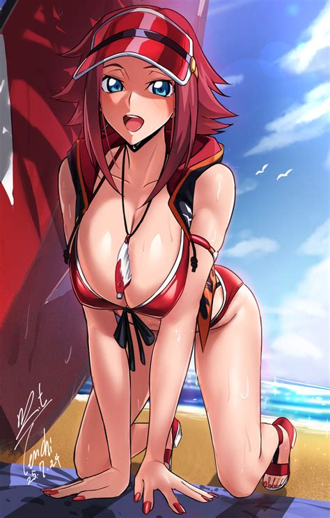 Yoo Tenchi Kouzuki Kallen Code Geass Code Geass Genesic Recode