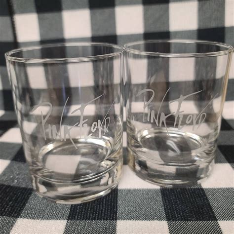 Pink Floyd Etched Bourbon Glasses Etsy