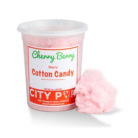 Cherry Berry Cotton Candy City Pop
