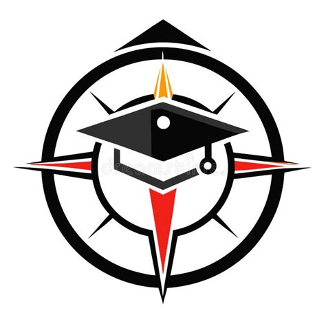 Education Compass Logo Guiding Academic Success And Educational