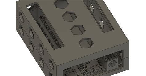 Esp32 Dev Board Gpio Breakout Expansion Board Case By Dieskim Download Free Stl Model