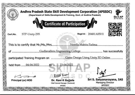 Mahita Padma Nerella On Linkedin Very Happy To Share My Certificate On Game Design Using Unity