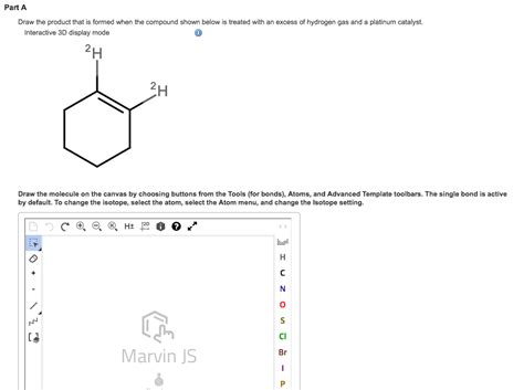 Solved Part A Draw The Product That Is Formed When The