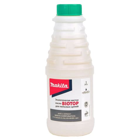 Масло Biotop для смазки цепи (1 л) Makita 980008610 - выгодная цена ...