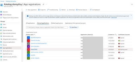 azure app registration client secret expiration notification with ms teams adaptive cards