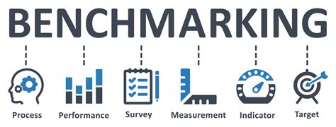 Benchmarking Icon Vector Illustration Benchmarking Performance Process Survey