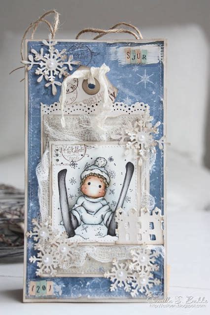 Cards By Camilla Korttillverkning Vinter Handgjorda Kort