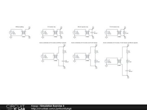 Simulation Exercise 3 Circuitlab