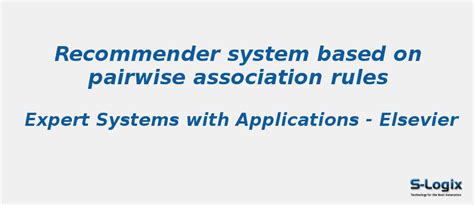 recommender pairwise association rules python projects s logix